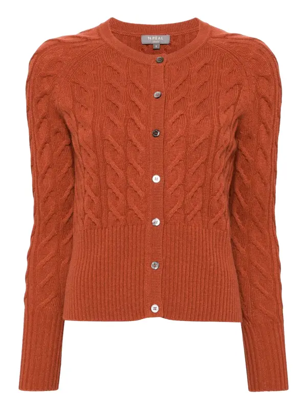 N.peal Myla Cardigan - Red