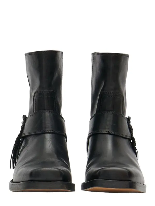 Isabel Marant 40mm Akson Gaucho Boots - Black