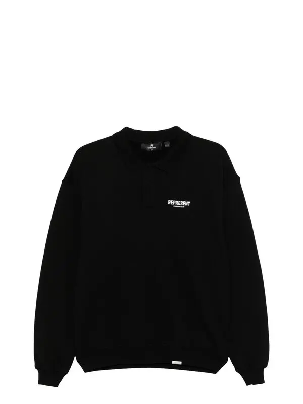 REPRESENT Owners Club Polo Shirt - Black