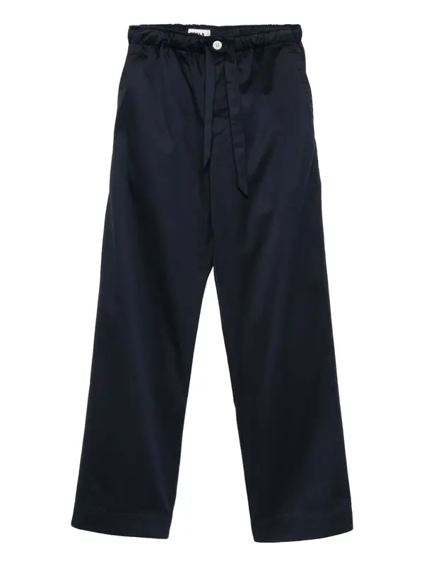 TEKLA Sateen Pajama Pants - Blue