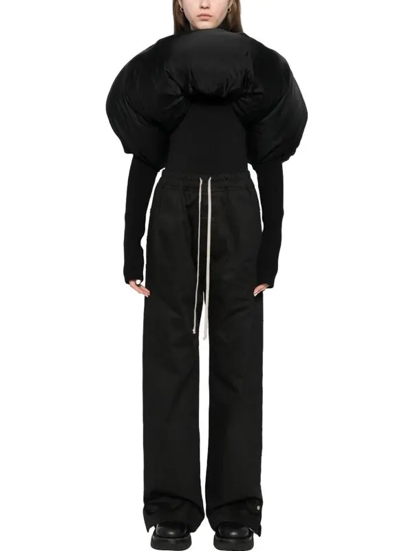 Rick Owens Duvetina Shroud Cape - Black