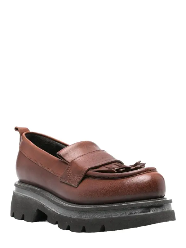 Moma Tassel-detail Loafers - Brown