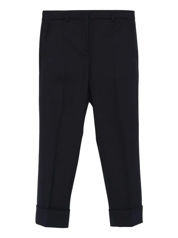 Incotex Cropped Trousers - Blue