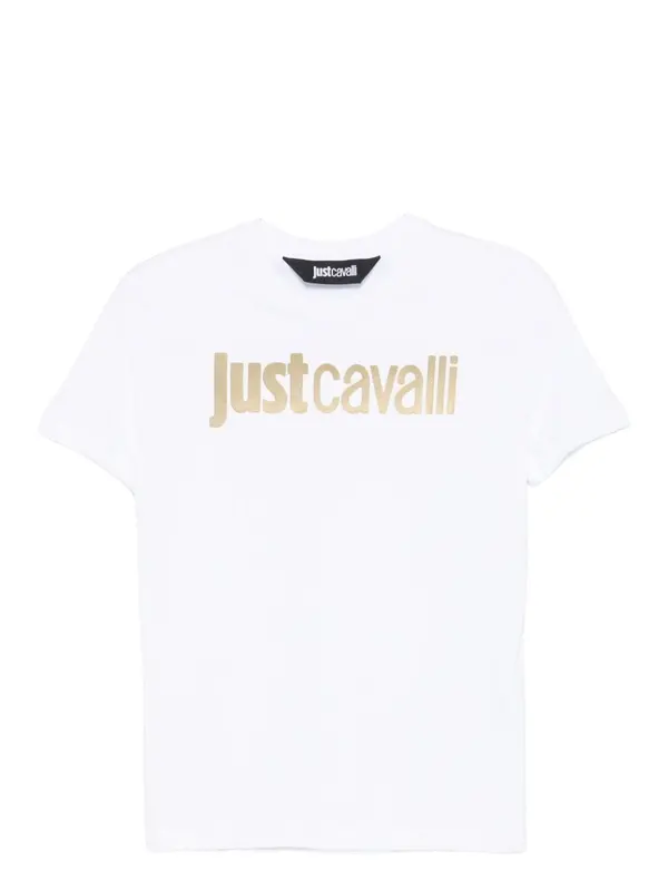 Just Cavalli Logo-print T-shirt - White