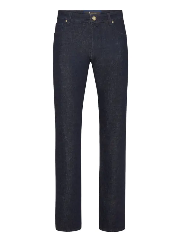 BILLIONAIRE Mid-rise Straight-leg Jeans - Blue