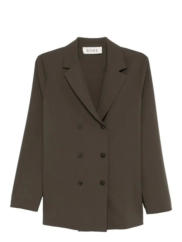 RÓHE Tailored Blazer - Brown