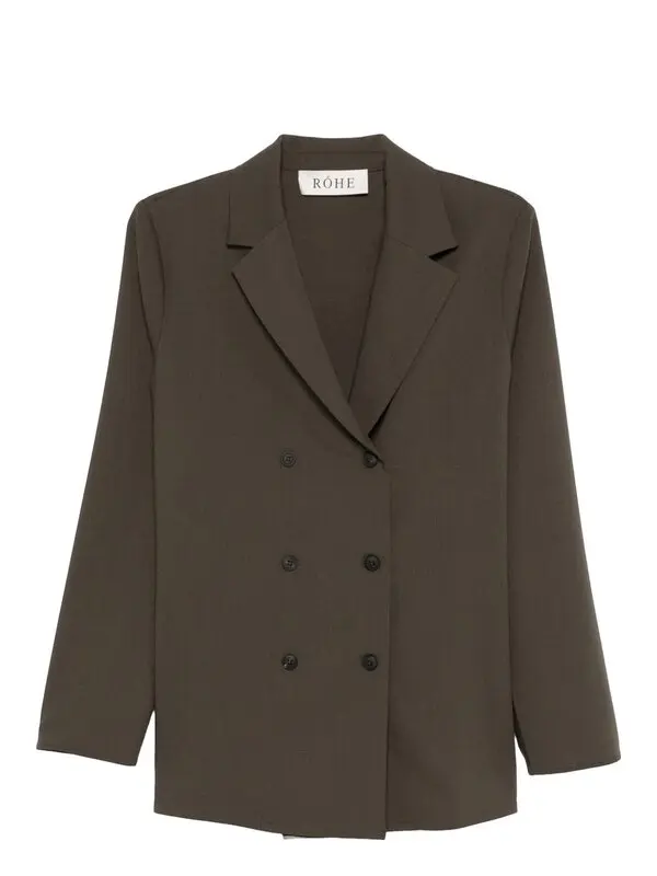 RÓHE Tailored Blazer - Brown