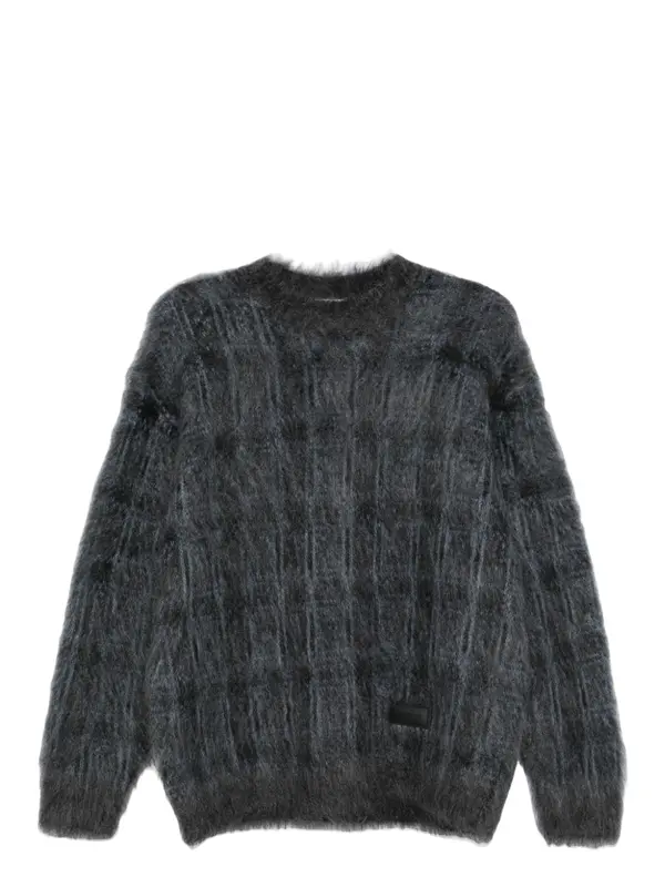 Alexander Wang Brushed-effect Sweater - Grey