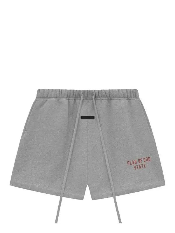 Fear Of God Essentials Fleece Soccer Short - Dark Heather