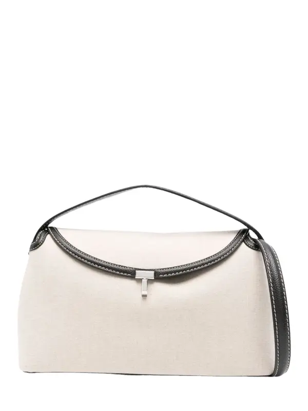 TOTEME T-lock Top Handle Bag - Neutrals