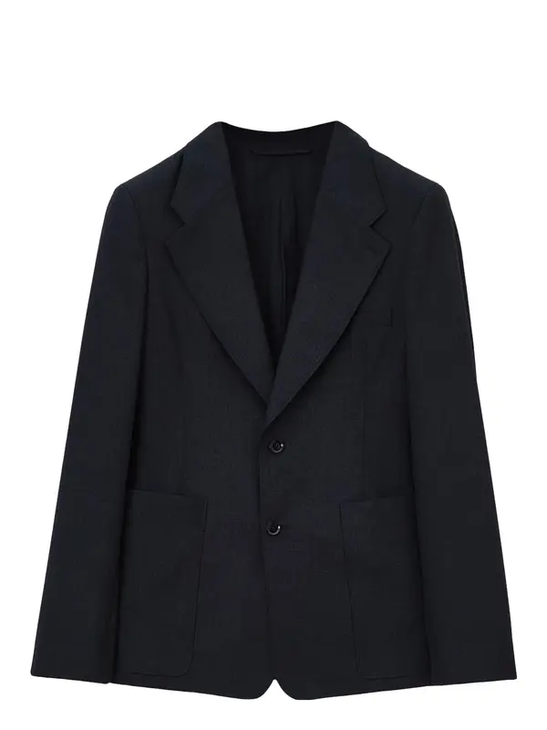 LEMAIRE Single-breasted Tailored Blazer - Black