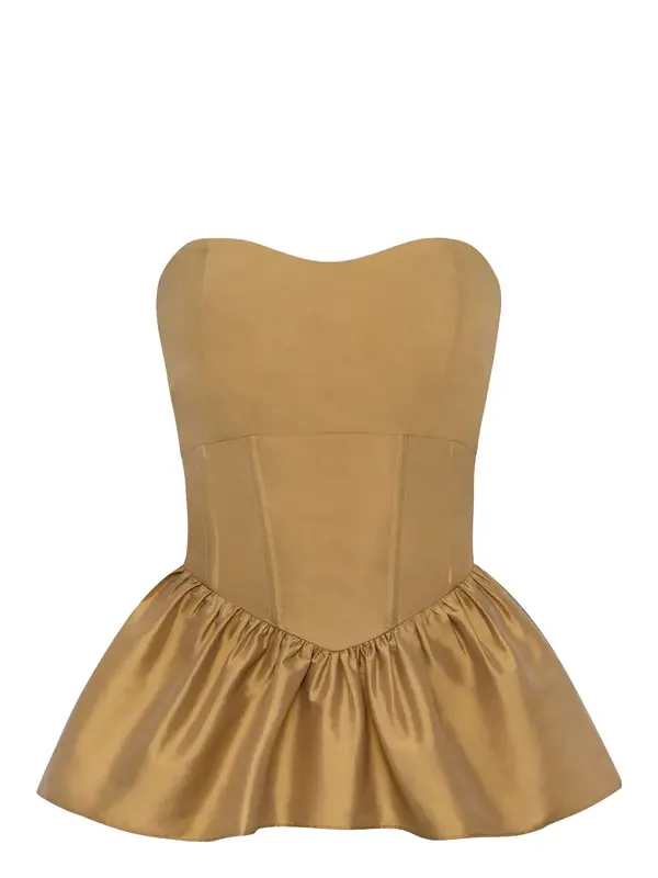 AZLEE Naina Top - Gold