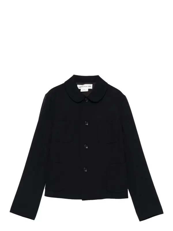 Comme Des Garçons Wool Blazer - Blue