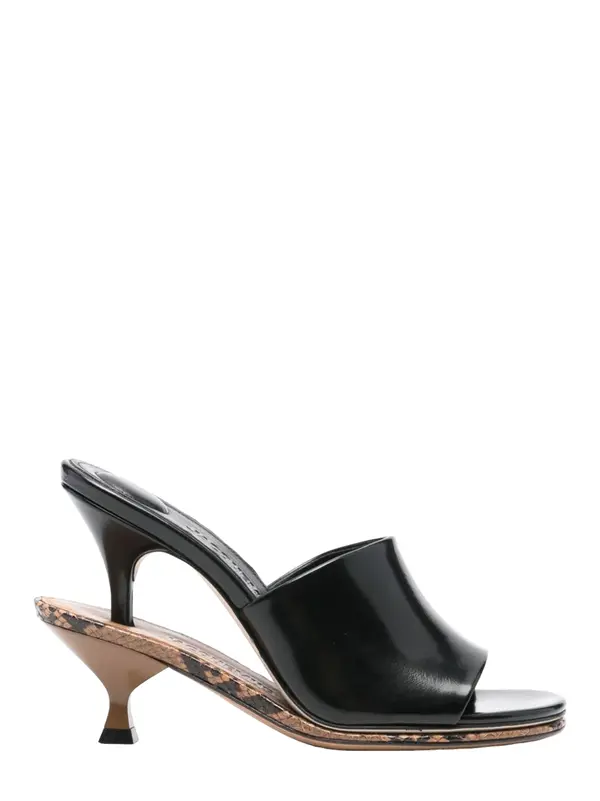 Jacquemus 110mm Les Doubles Mules - Black