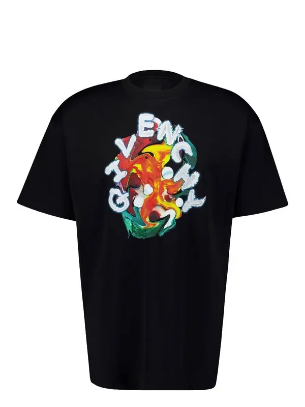Givenchy Psychedelic T-shirt - Black