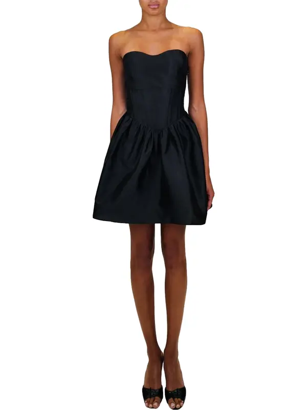AZLEE Naina Mini Dress - Black