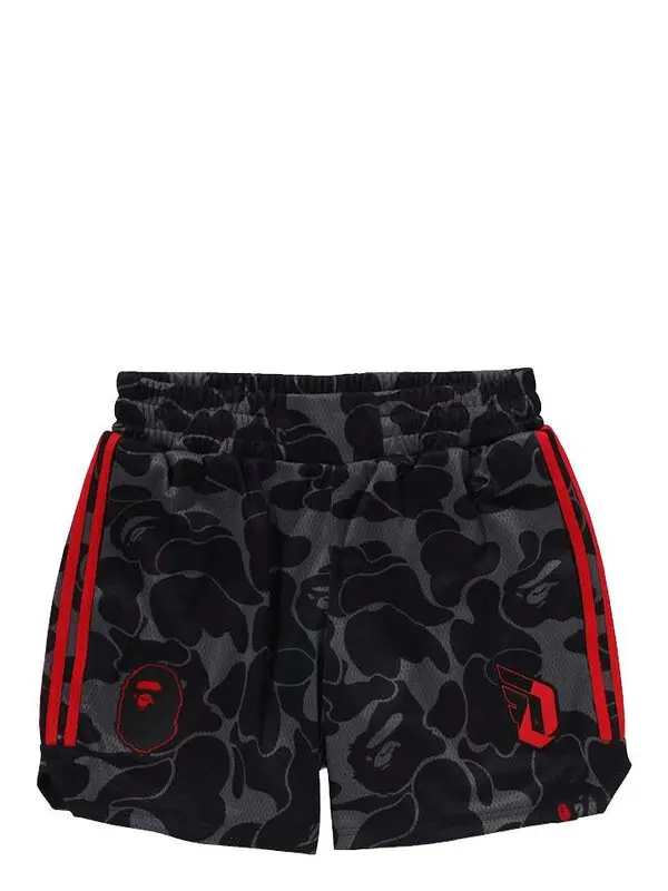 BAPE X Adidas Dame Mesh Shorts - Black