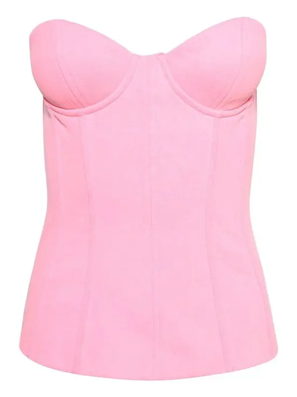 Vetements Molleton Corset - Pink