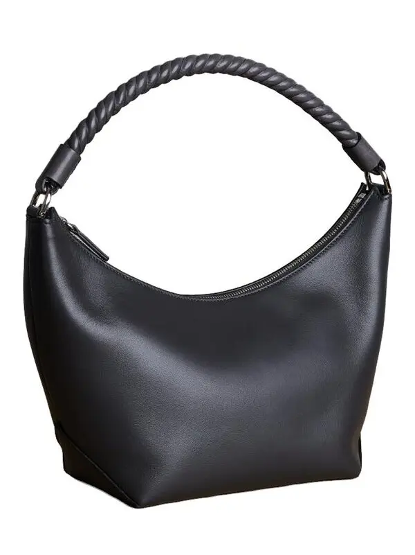 Jenni Kayne Crescent Shoulder Bag - Charcoal