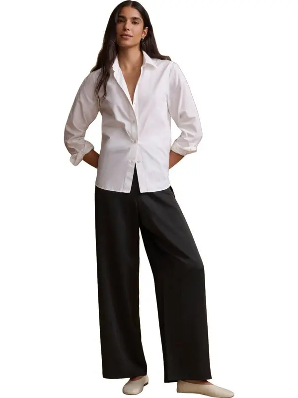 Jenni Kayne Demi Wide Leg Pant - Black
