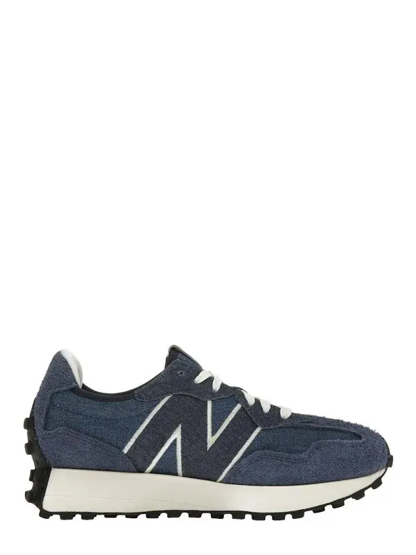 NEW BALANCE 327 Denim Sneakers - Heron Blue/angora