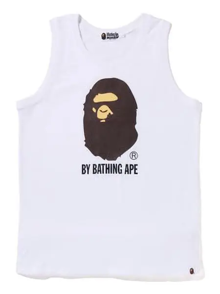 A BATHING APE By Bathing Ape Tank Top - White