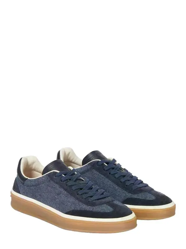 Loro Piana Tennis Walk Sneakers - Blue