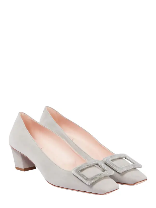 ROGER VIVIER Belle Vivier 45 Pumps - Grey