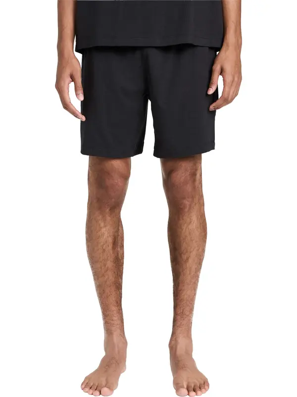 Lunya Slumberknit Shorts - Immersed Black