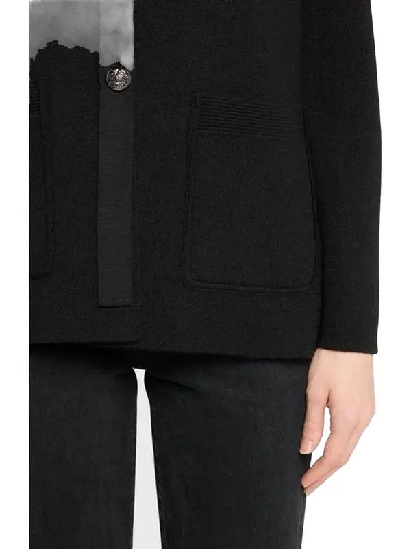Kobi Halperin Clove Two-button Cardigan Sweater - Black