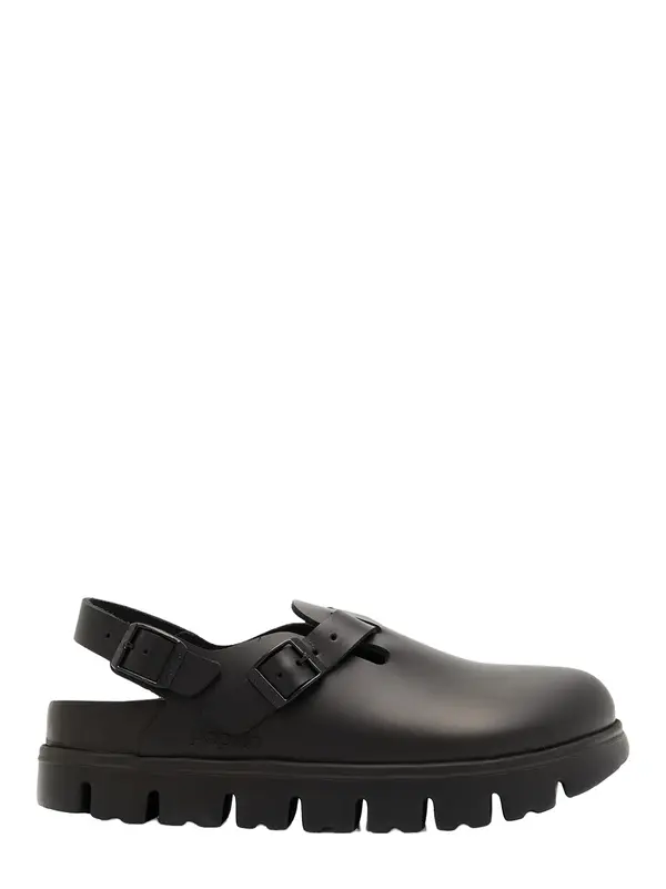 BIRKENSTOCK Tokio Exquisite Flatform Clogs - Black