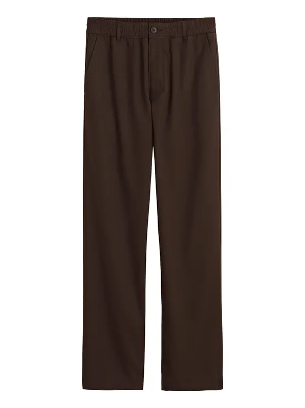 Madewell Tailored Trousers - Dark Brown