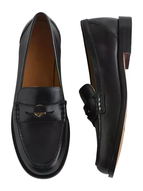 Madewell The Grayson Penny Loafer - True Black