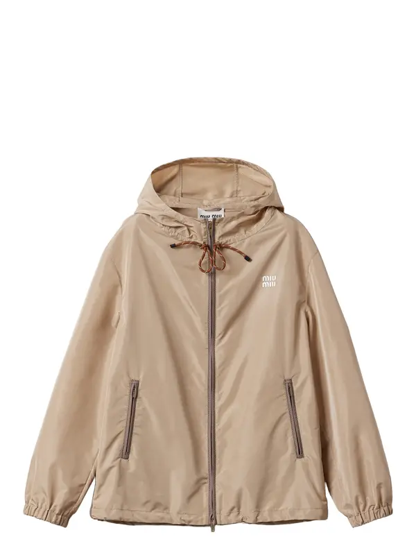 Miu Miu Technical Fabric Blouson Jacket - Cord