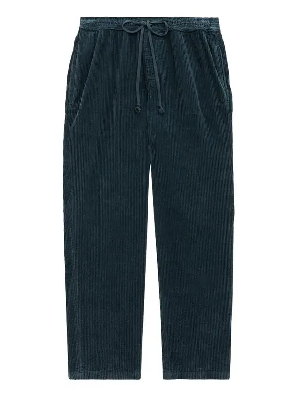 Isabel Marant Nirlen Corduroy Pants - Storm Blue