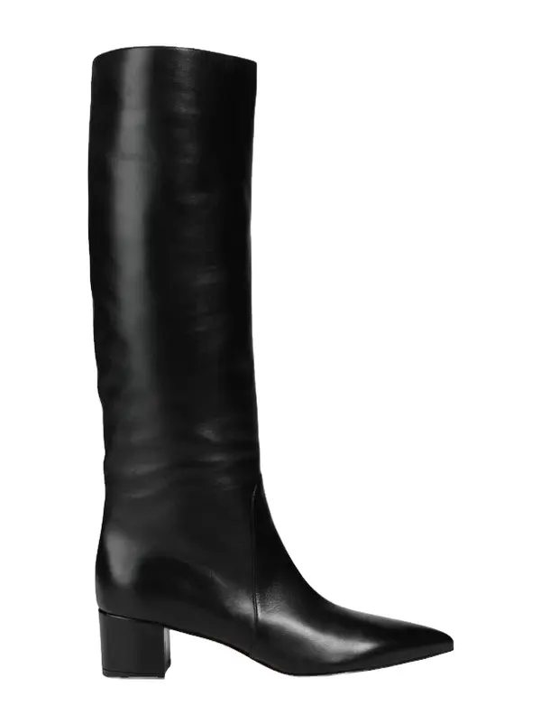 GIANVITO ROSSI Leather Knee Boots - Black