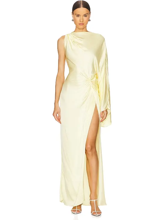 L'academie By Marianna Cassia Gown - Lemon