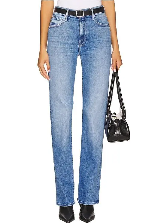 MOTHER The Kick It Jeans In Denim-light - Fan Favorite