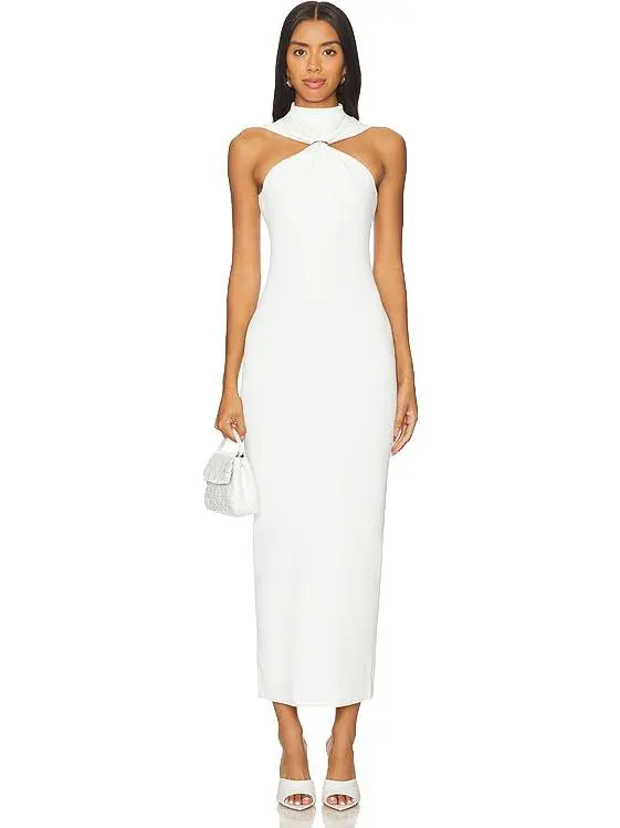 Herve Leger Angelica Gown - Alabaster