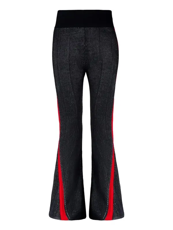 Perfect Moment Evie Knitted Flare Legging - Navy