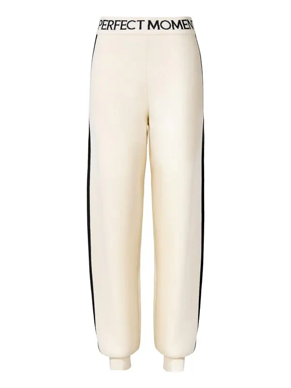 Perfect Moment La Tour Knitted Jogger Pant - White