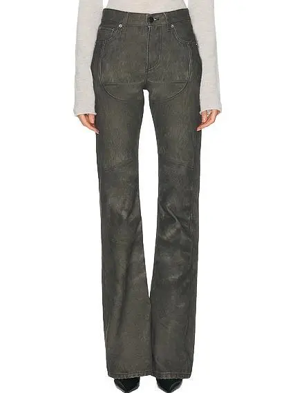 HAIKURE Flora Pant - Leather Print