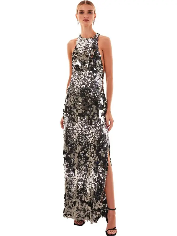 MILLA Lumière Maxi Covered In Sequins - Silver