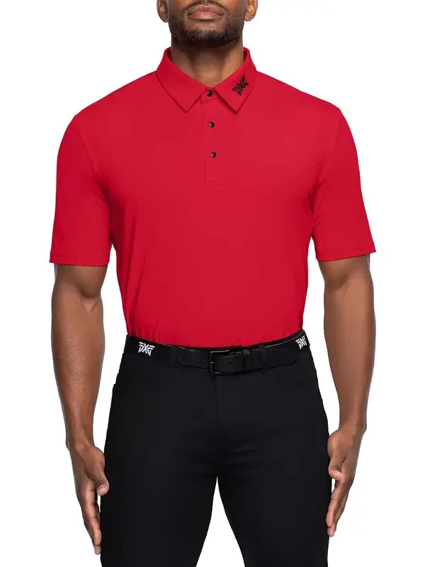 PXG Comfort Fit Bp Signature Polo - Red