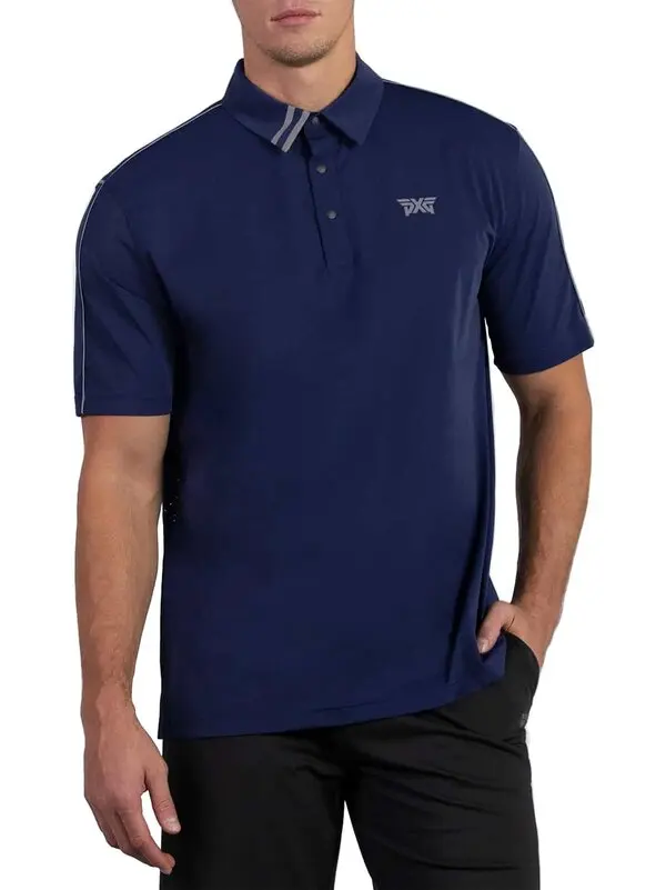 PXG Comfort Fit Fineline Polo - Navy