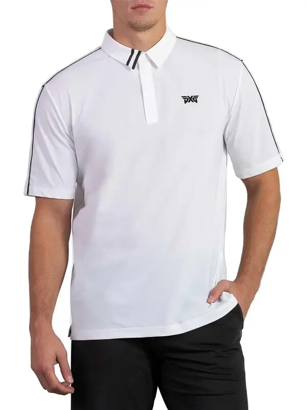 PXG Comfort Fit Fineline Polo - White