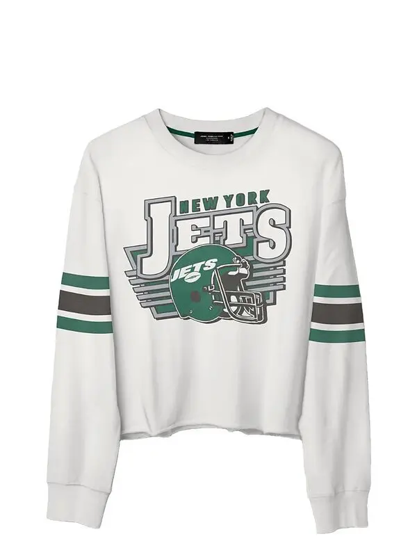 Junk Food Clothing Nfl Kickoff Crop Fleece - New York Jets