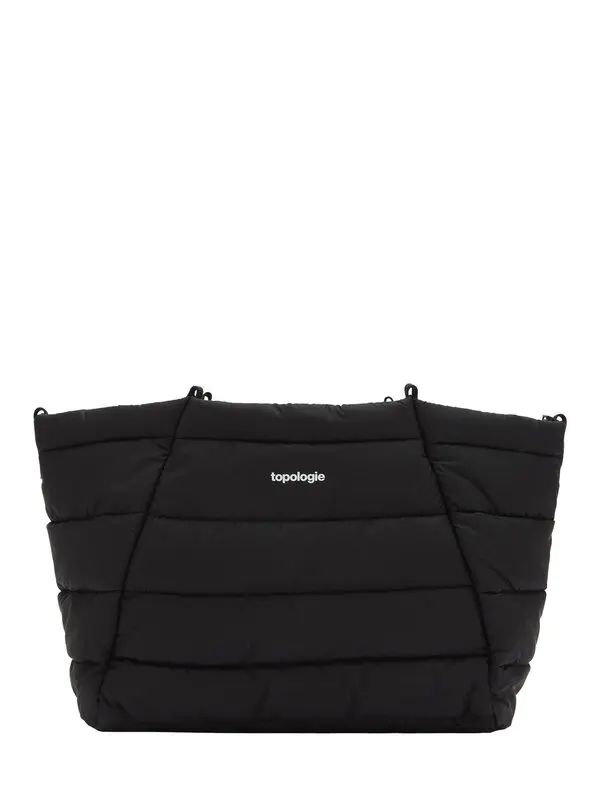 TOPOLOGIE Marche Tote Medium - Black Puffer