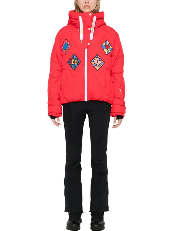 Rossignol X Jcc Lumy Down Bomber Jacket - Red