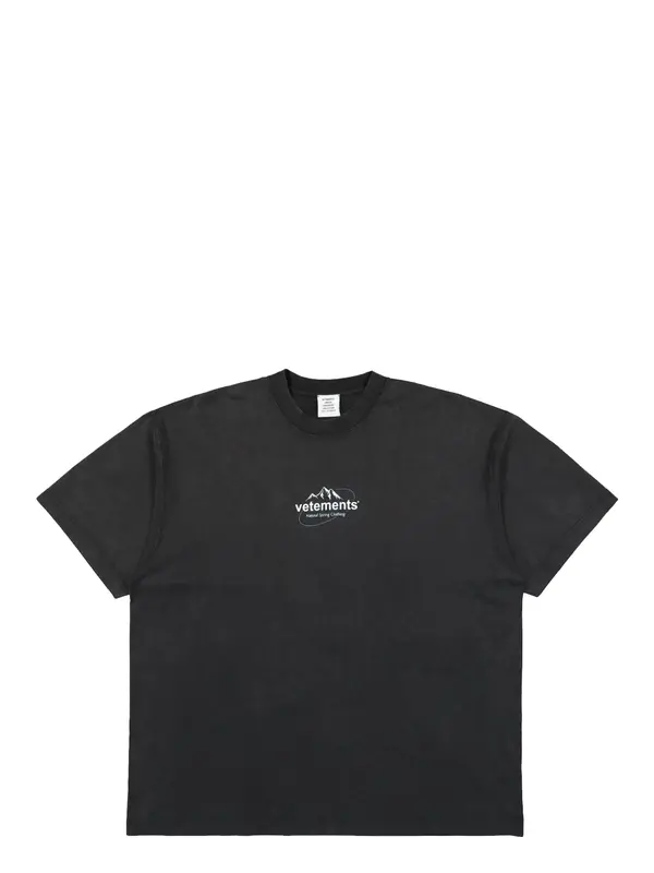 Vetements Spring Water Logo T-shirt - Black